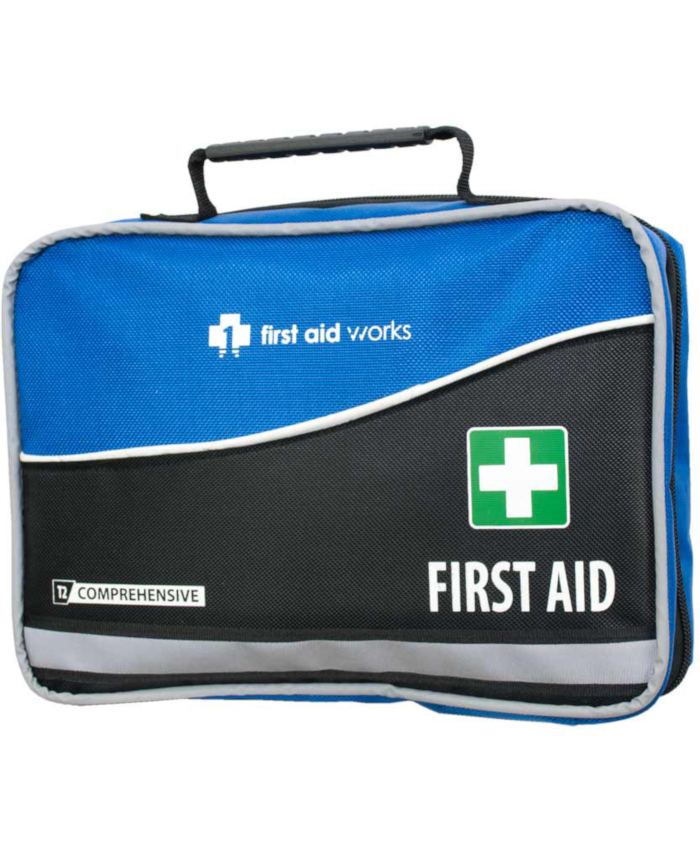 First Aid Works Comprehensive First Aid Kit Soft Case T2