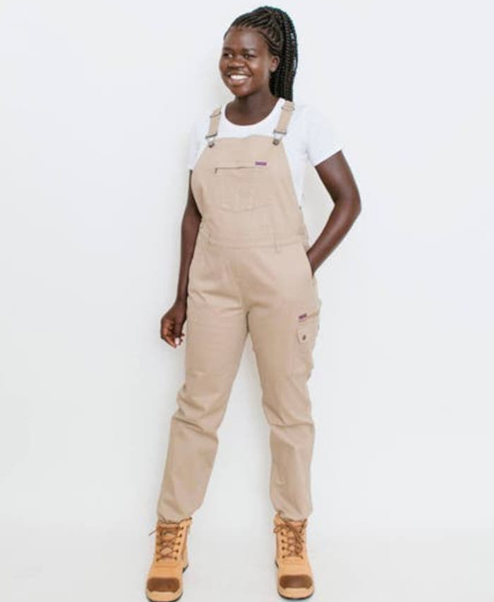 All Women Overalls design for pre, during and post maternity - Green Hip