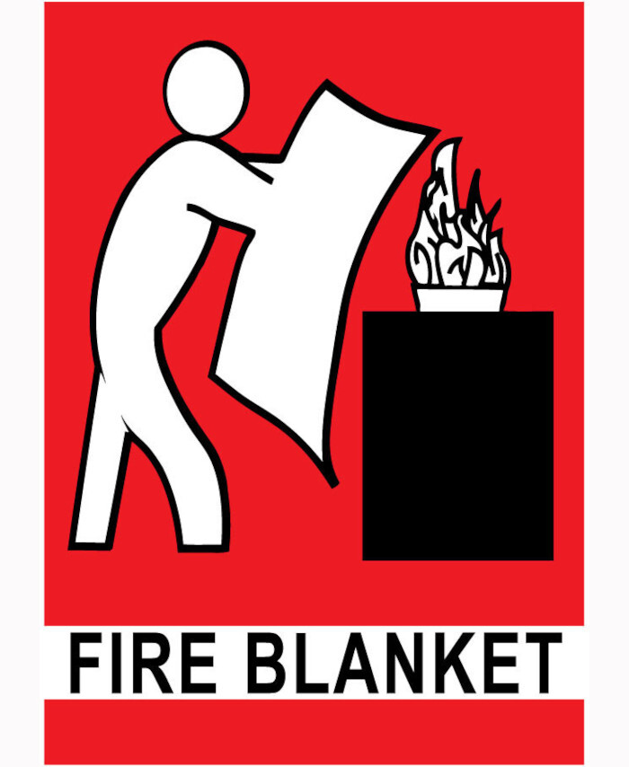 Fire Blanket Location Sign - MegaFire
