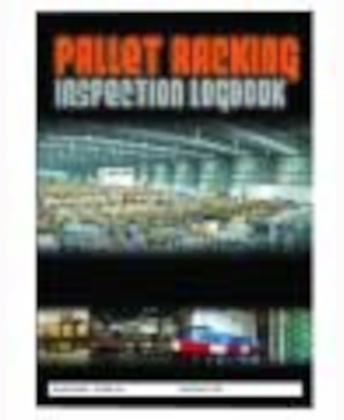 Pallet Racking Logbook - A4 Size - Uniform Safety Signs