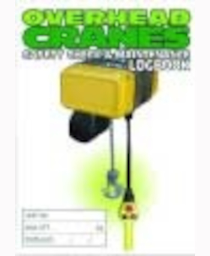 Log Book - Overhead Crane Safety Check Logbook - Uniform Safety Signs