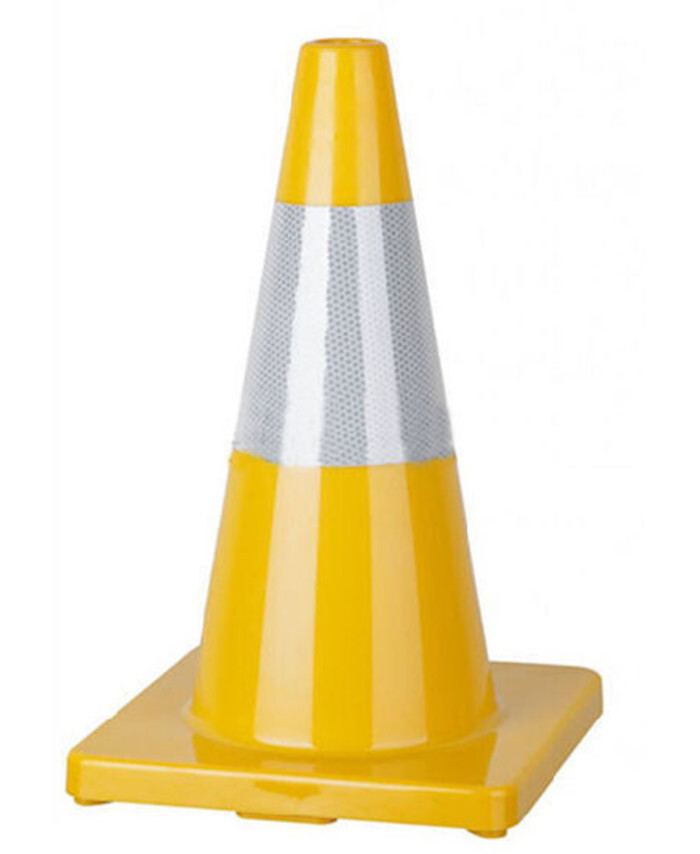 700mm - Yellow Traffic Cones [FREIGHT CHARGES APPLY] - Uniform Safety Signs
