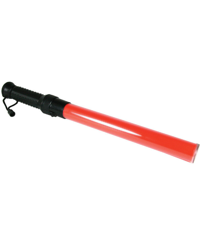 Traffic Wand - Red (Flashing, Steady & LED Light) - Uniform Safety Signs
