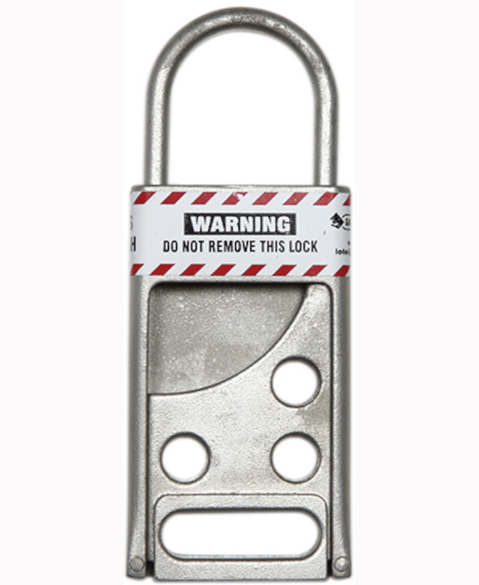 Stainless Steel Lockout Hasp - Uniform Safety Signs