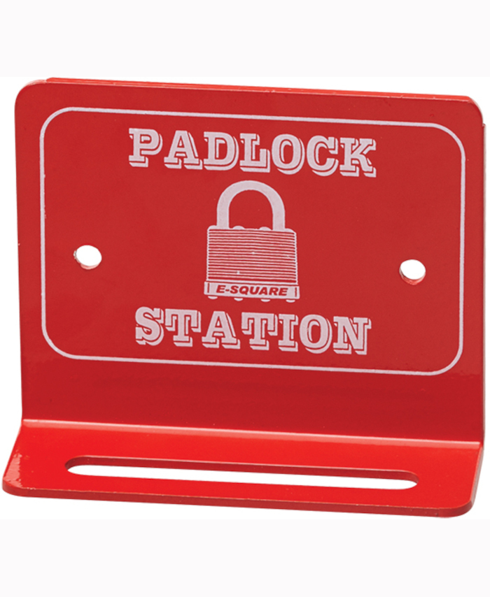 Wall Mounted Mini Padlock Station - 6 Locks - Uniform Safety Signs
