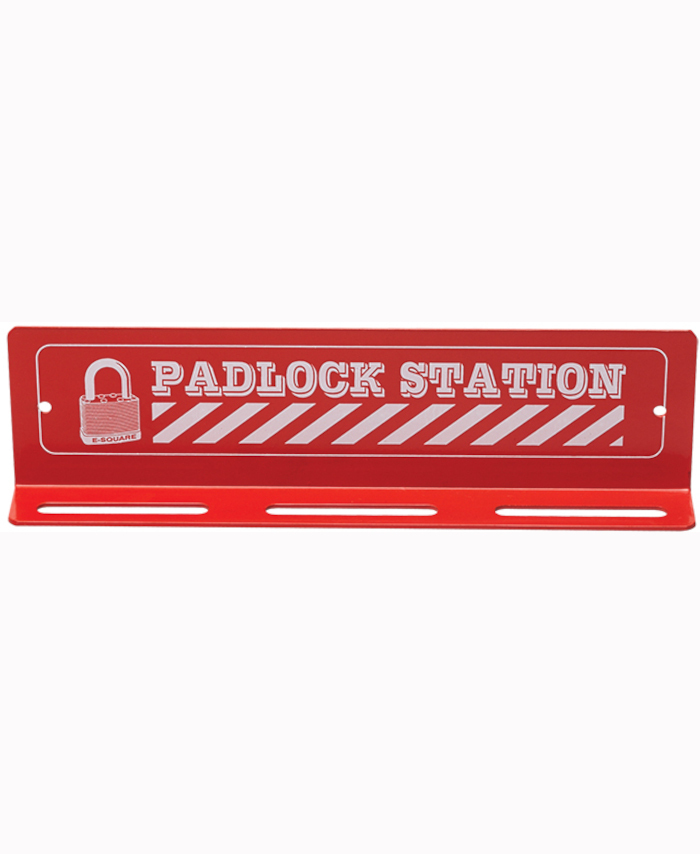 Wall Mounted Mini Padlock Station - 18 Locks - Uniform Safety Signs